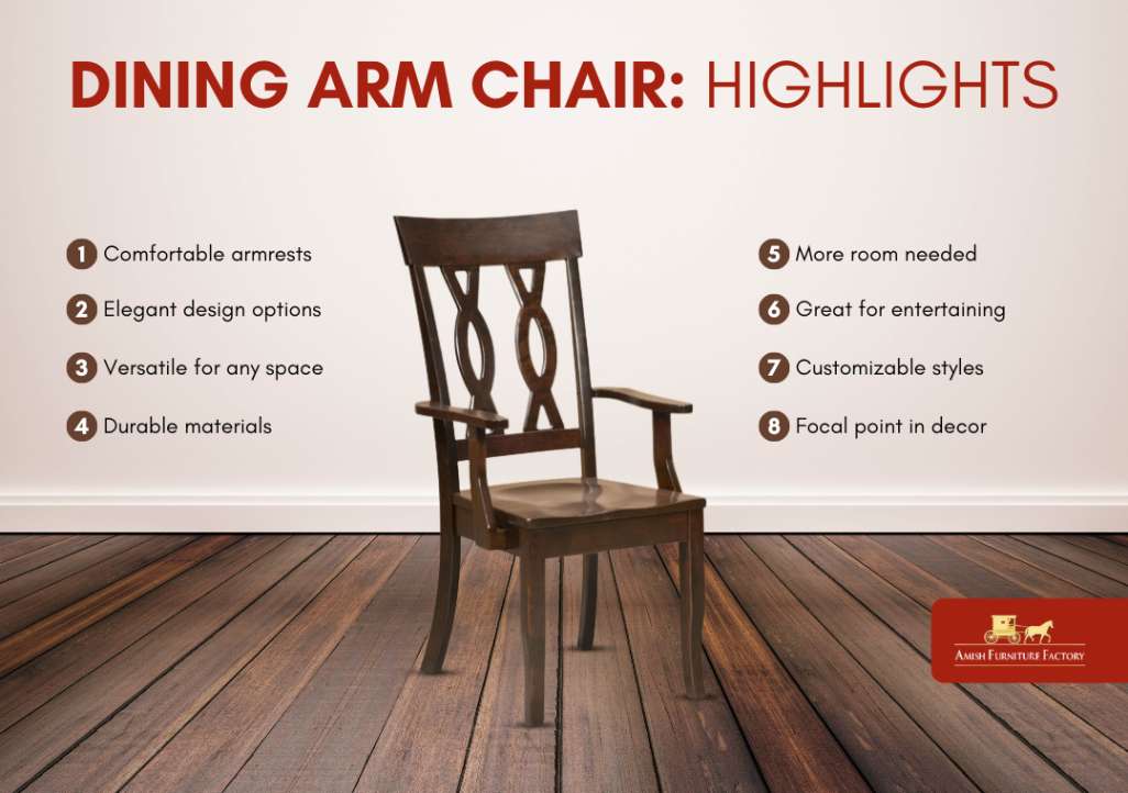 Dining Arm Chair vs. Side Chair Option Comparison