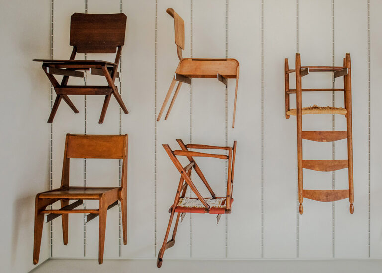 Why Do Amish Hang Chairs on The Wall? - Amish Furniture Factory