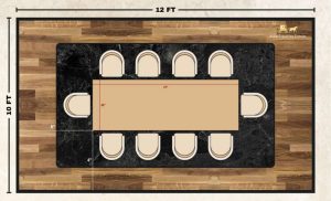Choosing the Right Dining Table Size for Your Space - Amish Furniture ...