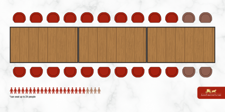 How Many People Can Sit in a 8-Foot Table?