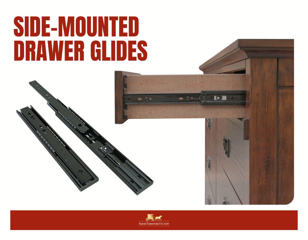 How Amish Furniture Drawer Glides Work