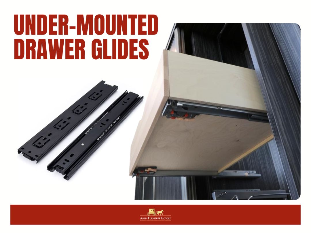 How Amish Furniture Drawer Glides Work