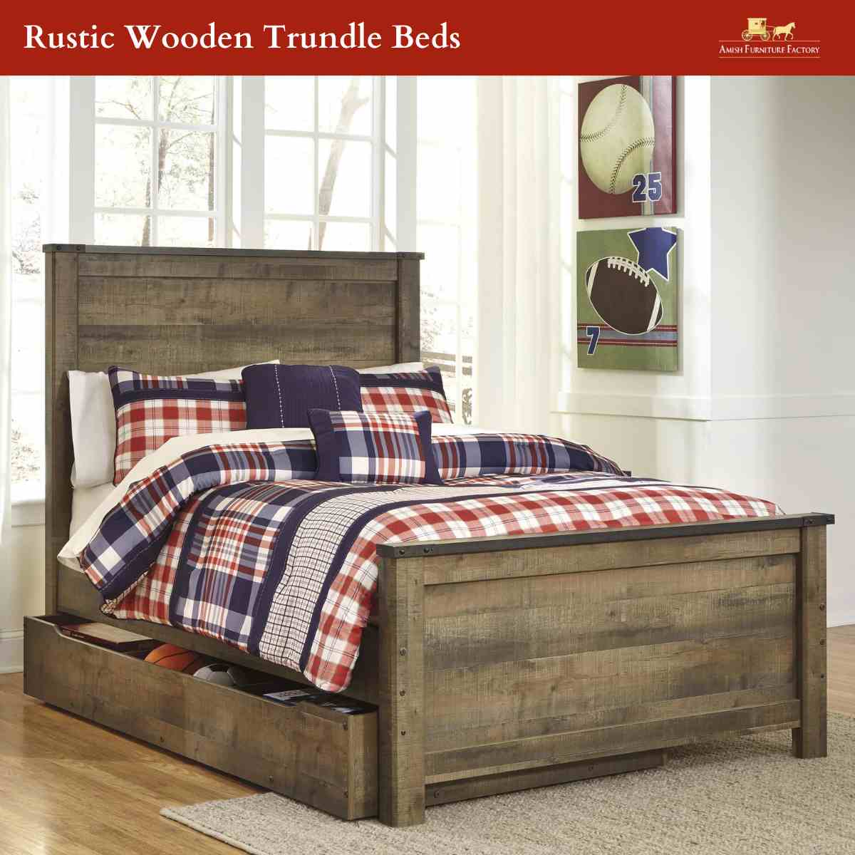 Stylish Wooden Trundle Bed Ideas for Modern Homes