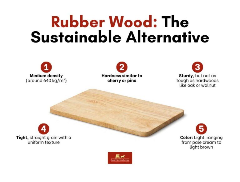 Comparing the Price of Rubber Wood vs. Solid Wood Furniture