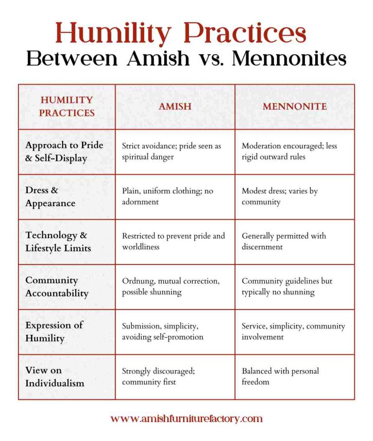 How 'Hochmut' and 'Demut' Help To Guide Amish Lifestyle