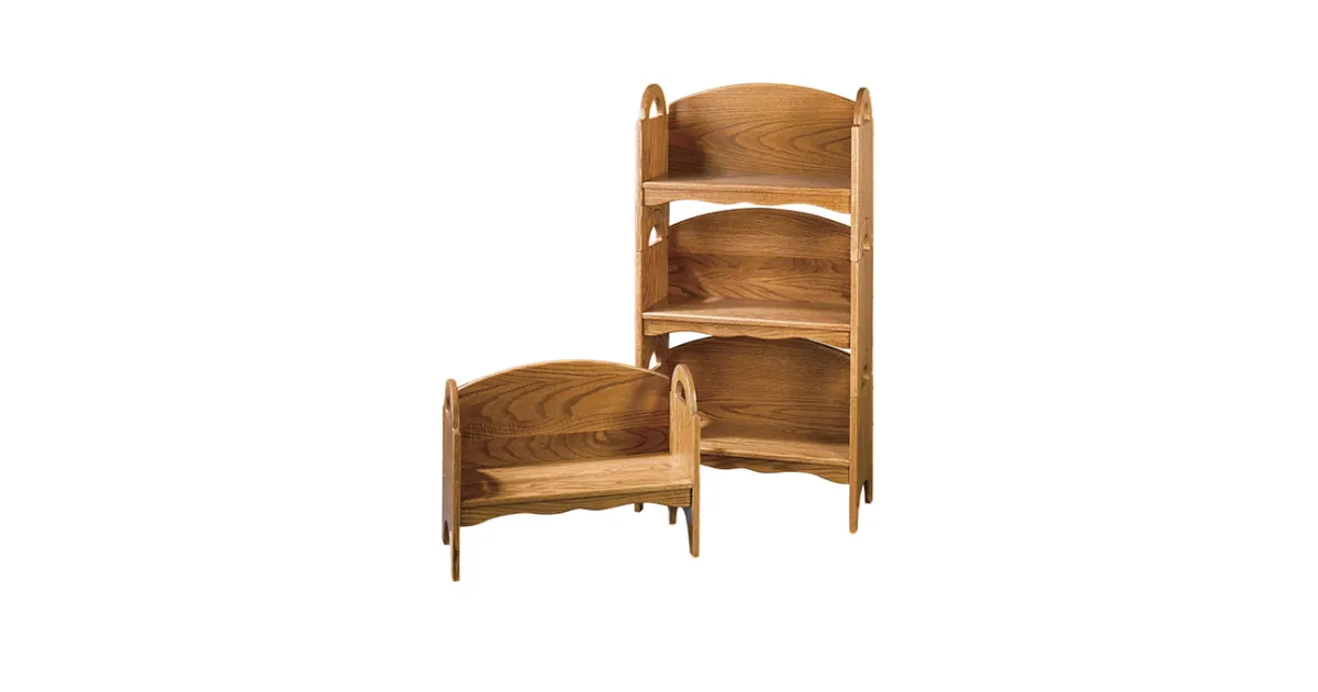 Deacon\'s Bench/Stacking Bookshelf
