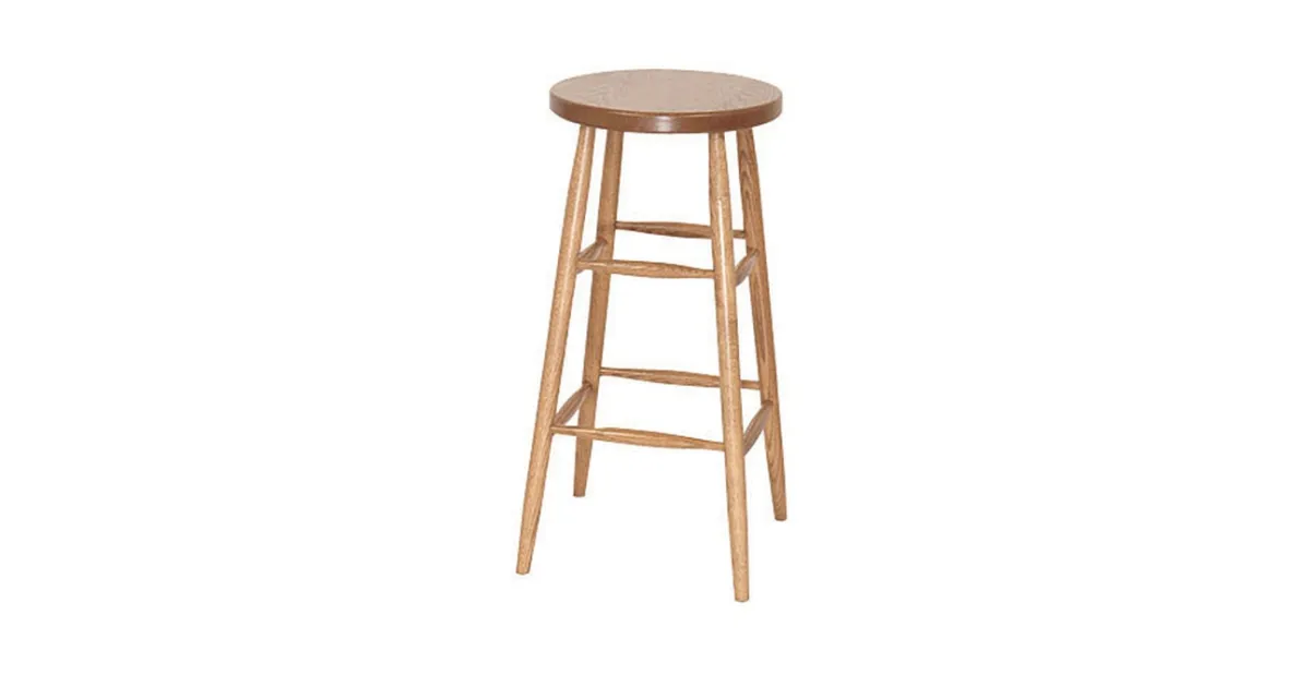 Plain Leg Bar Stool