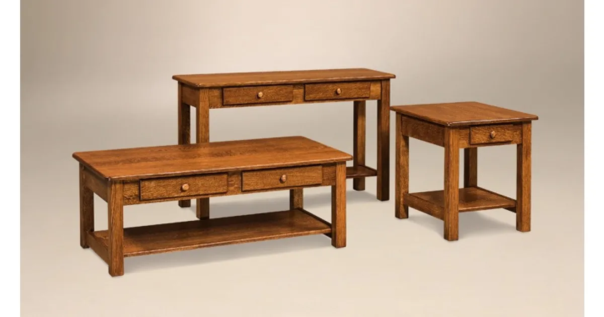 AJ 1 Occasional Table Set | Amish Furniture Factory