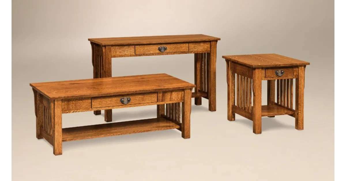 AJ 3 Occasional Table Set | Amish Furniture Factory