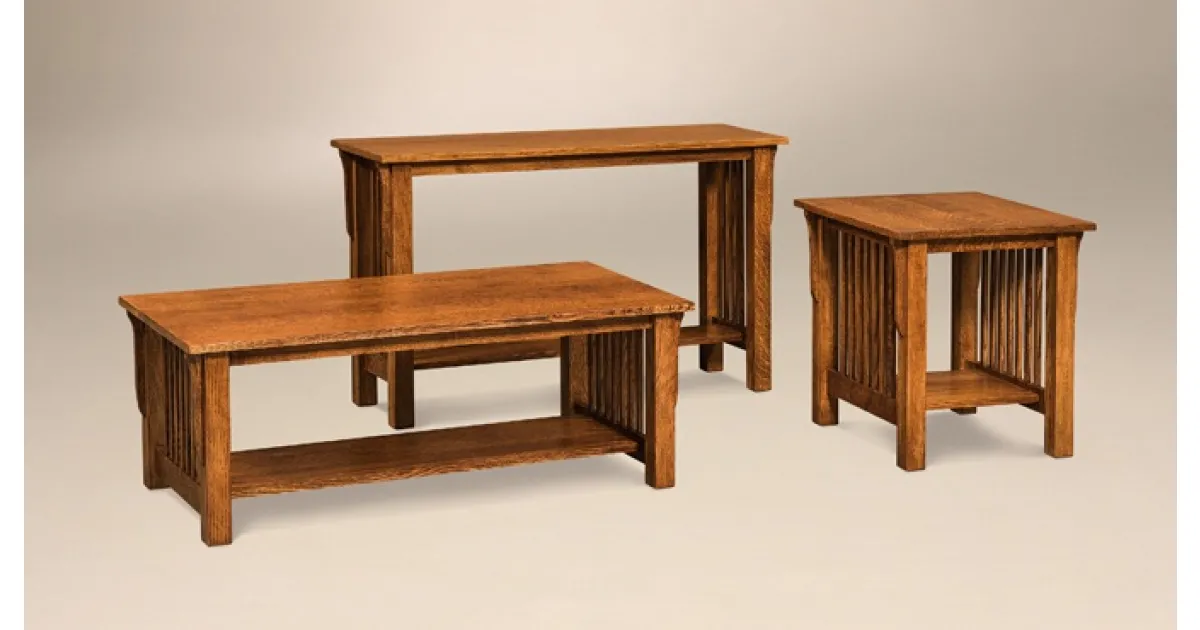 AJ 4 Occasional Table Set | Amish Furniture Factory