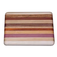 Small Exotic Mixed Wood Cutting Board | Amish Furniture Factory