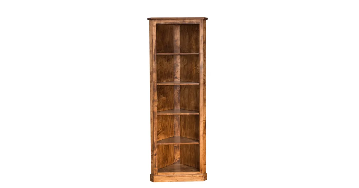 Traditional Corner Bookcase