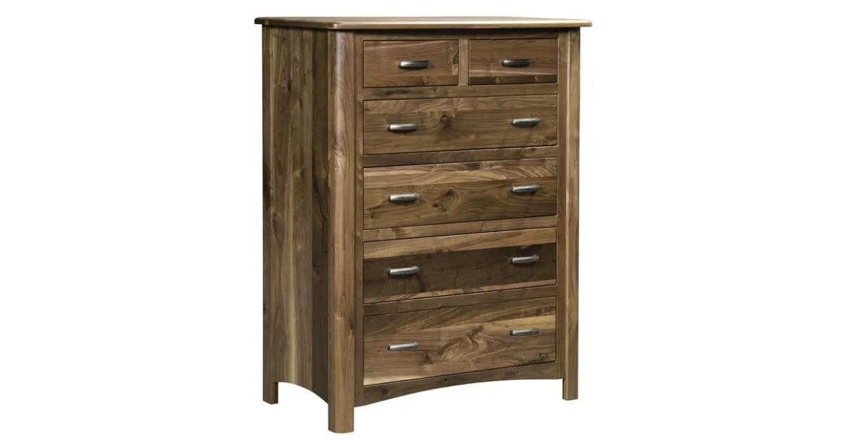 Manhattan 6 Drawer Chest with Hidden Jewelry Drawer