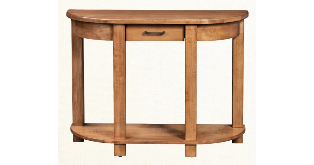 Royal Mission Half Oval Table