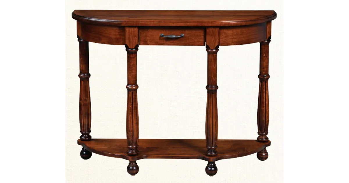 Royal Ridge Half Oval Table