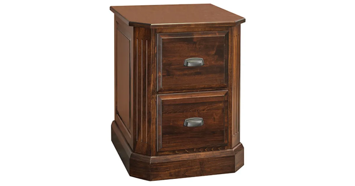 Classic Saturn 2 Drawer File Cabinet