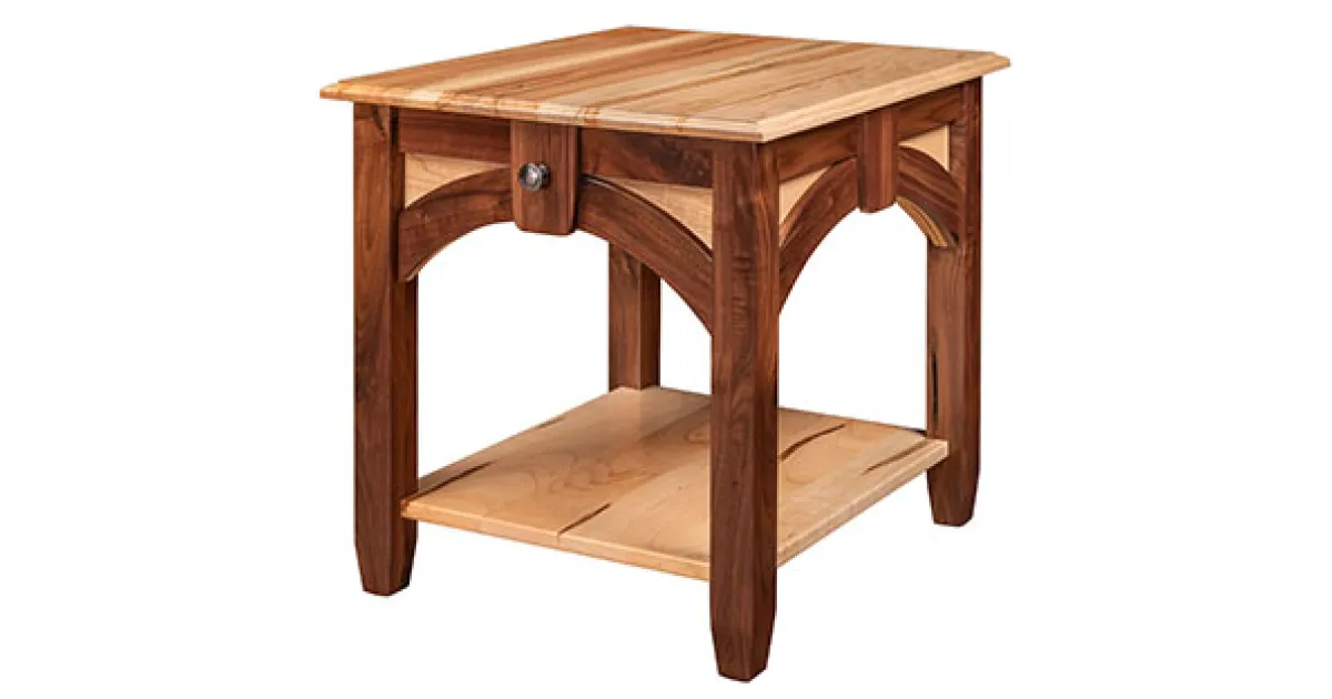 Kensing End Table (2 Wood Combination)