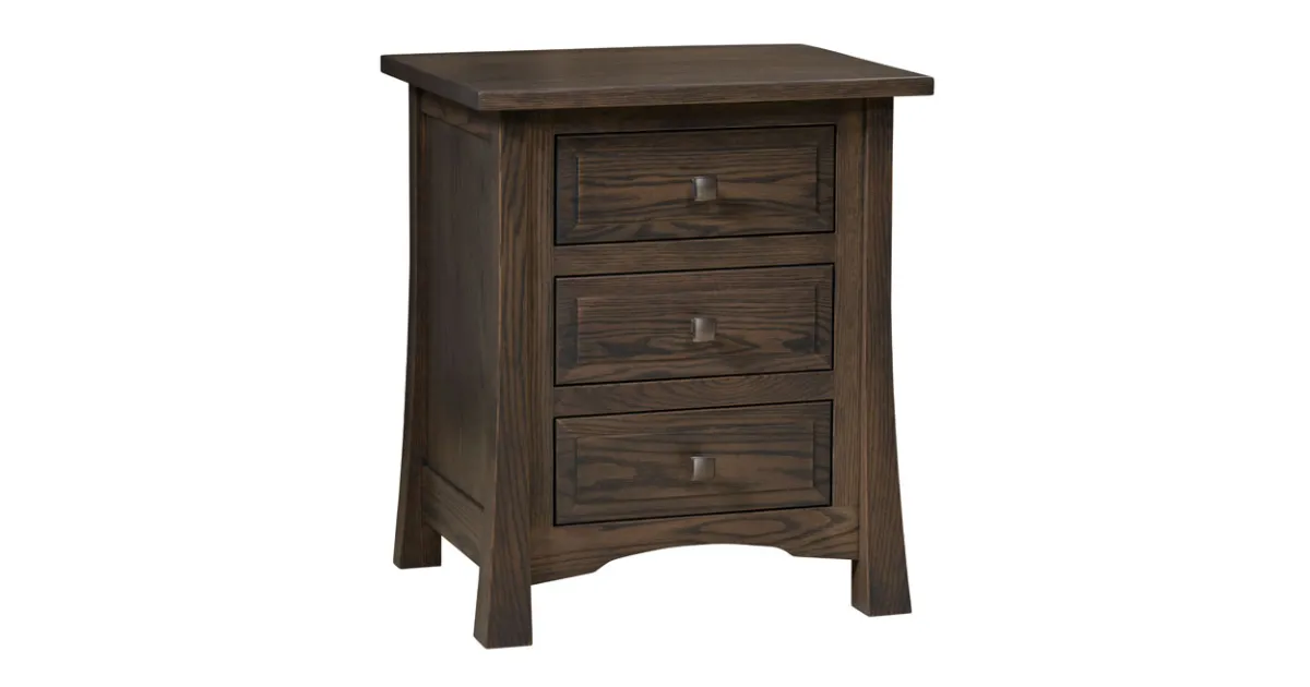 Addison 3 Drawer Night Stand
