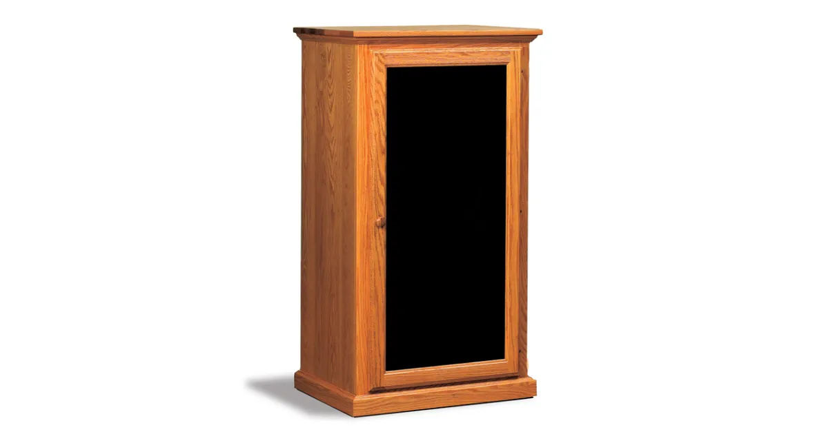 Classic Solid Wood Stereo Cabinet | Wooden Audio Cabinet