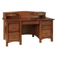 Springhill Pencil Drawer Desk with Topper