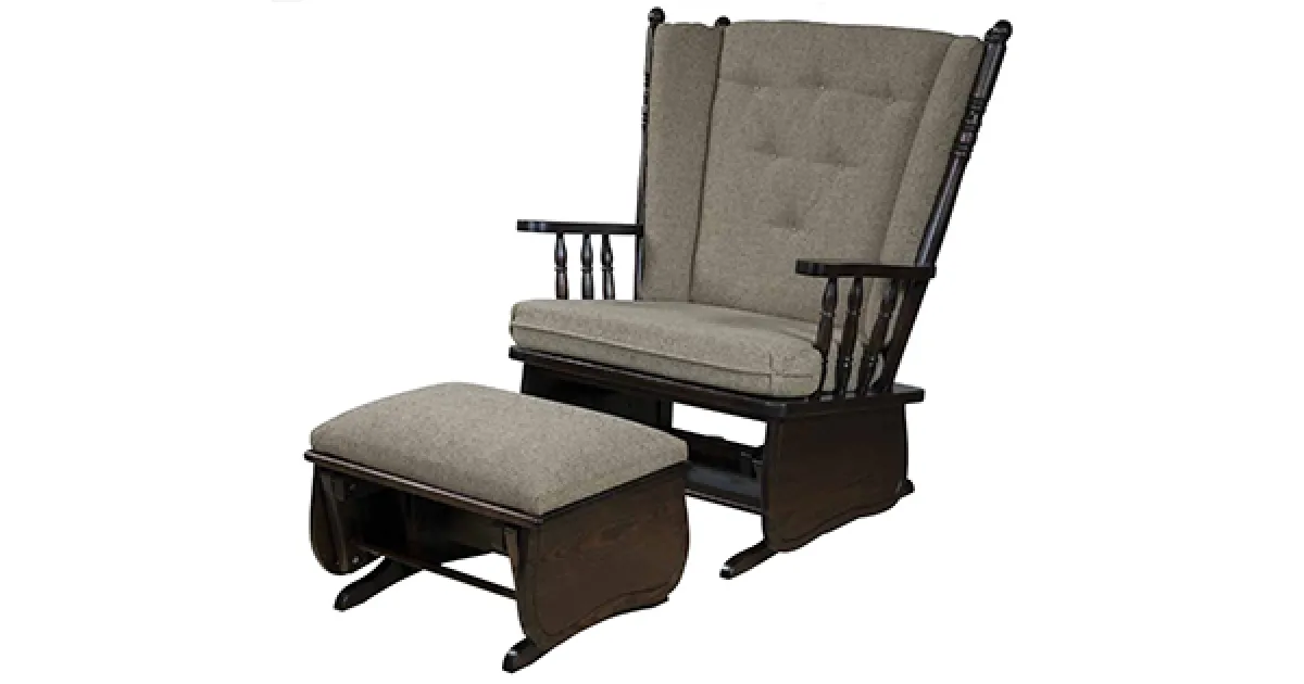 Amish Glider Chair | Chair and A Half Glider