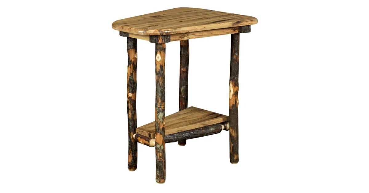 Bearwood Wedge Shaped End Table