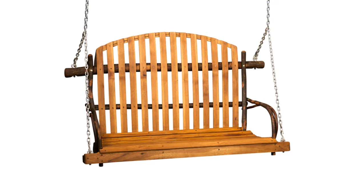 Deacon's Bench Style Swing