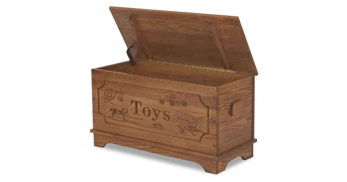 Amish Toy Box | Solid Wood Toy Box