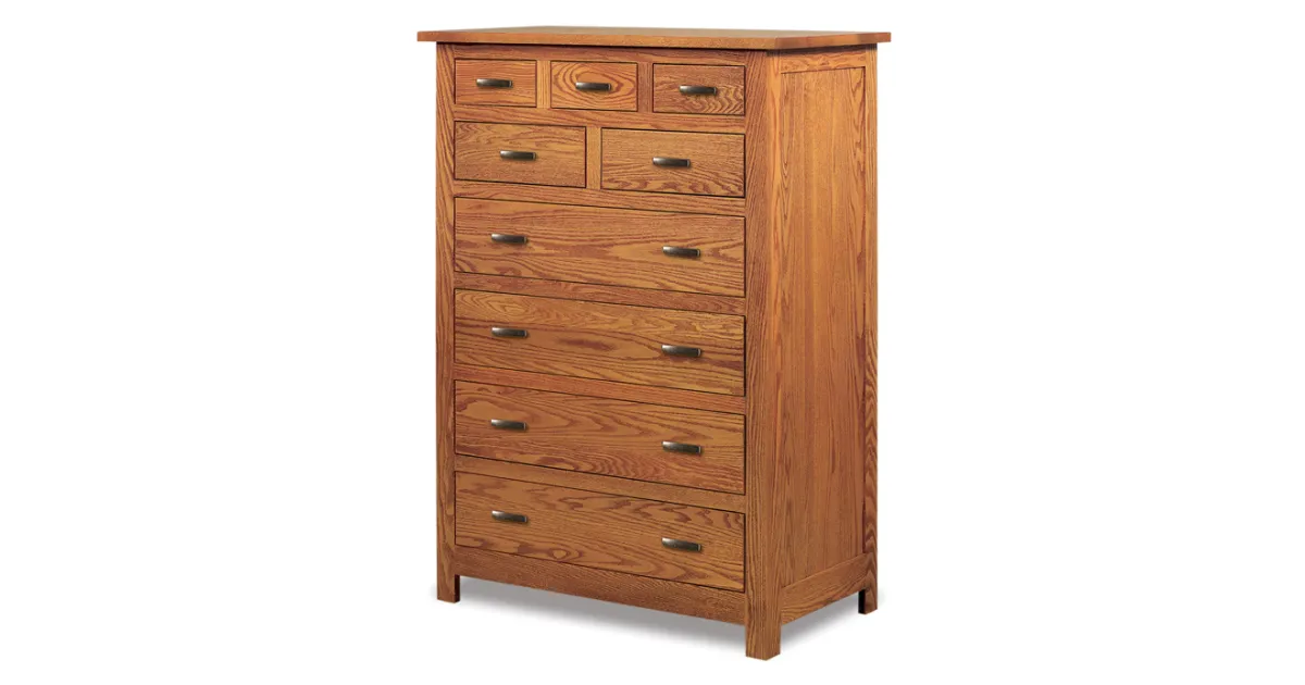 Flush Mission 9 Drawer Chest