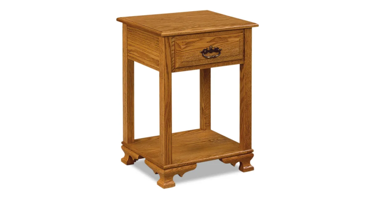 Hoosier Heritage 1 Drawer Open Night Stand