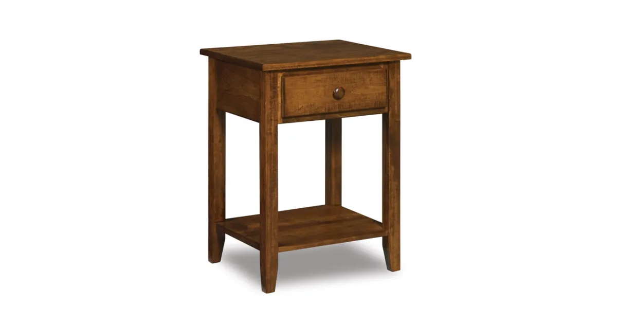 Shaker 1 Drawer Open Night Stand