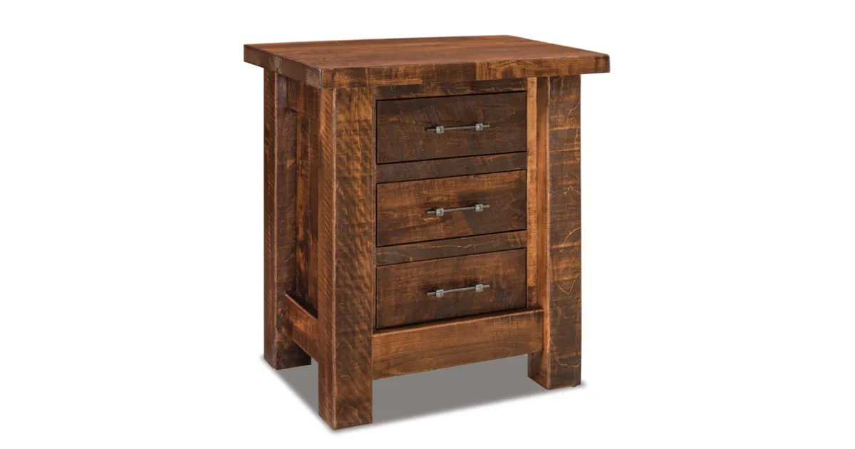 Houston 27\" 3 Drawer Night Stand