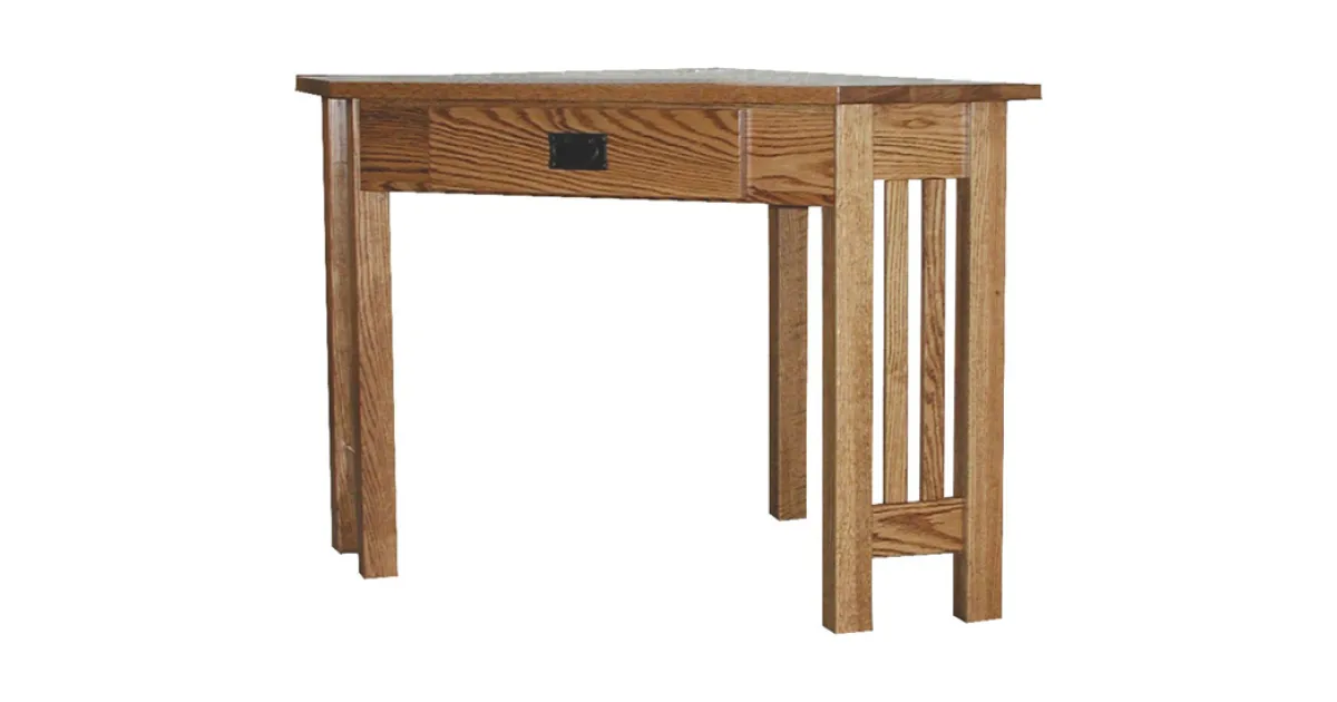 Corner Writing Table | Small Corner Writing Desk