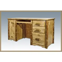 Rustic Computer Desk | Rustic Wood Desk