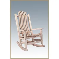 Homestead Log Rocker