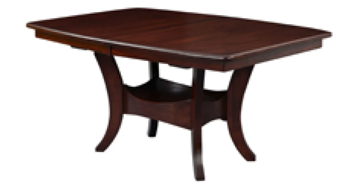 Omaha Double Pedestal Dining Table