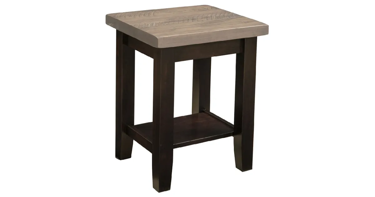 Plank Contemporary 19\"w End Table