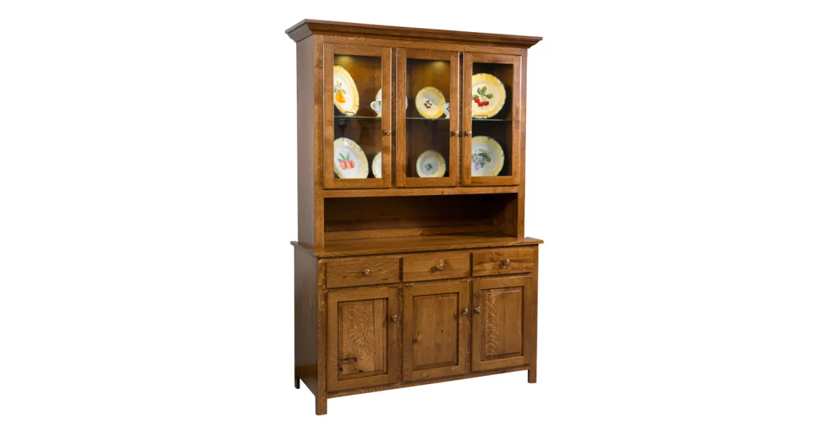 Shaker Series Hutch | Amish Furniture Factory