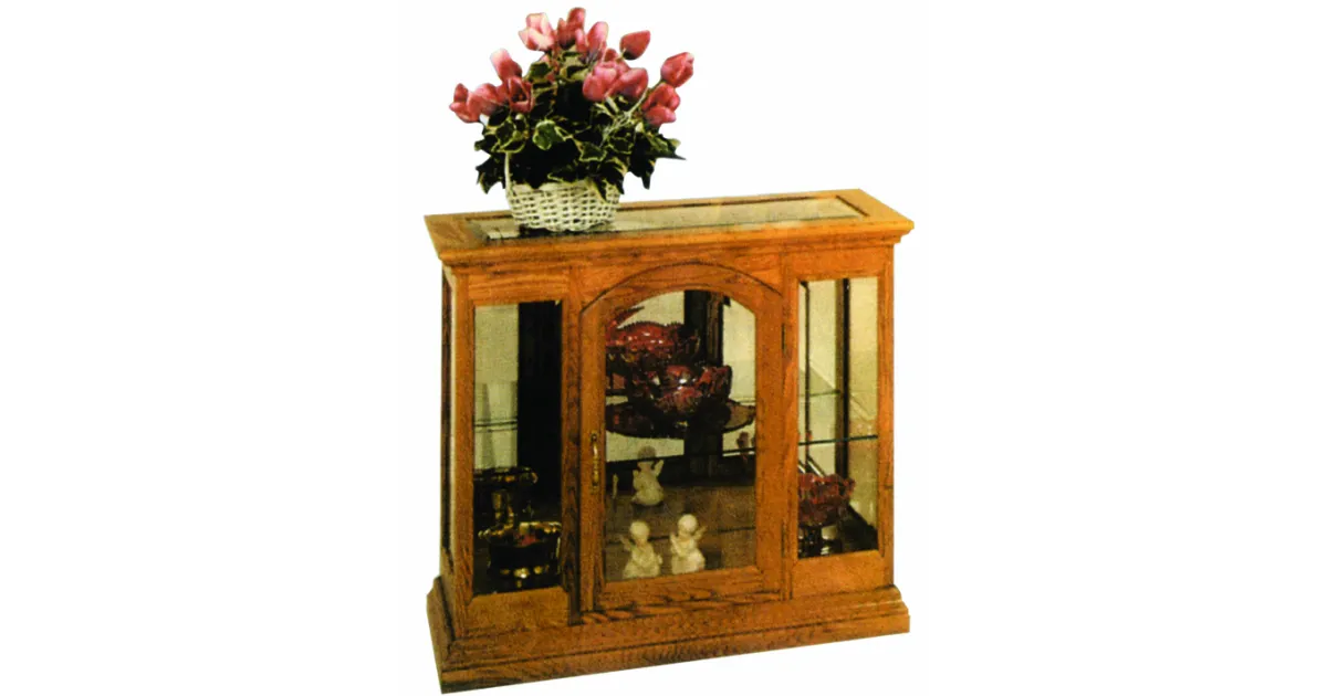 Solid Wood Curio | Handmade Curio Cabinet