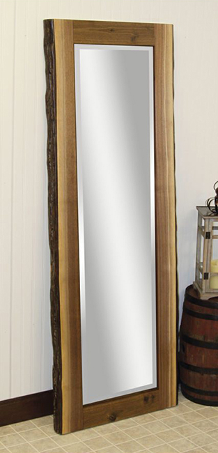 Walnut Live Edge Leaner