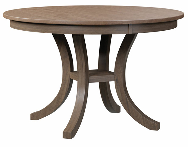 Carlisle Single Pedestal Dining Table | Amish Furniture Factory