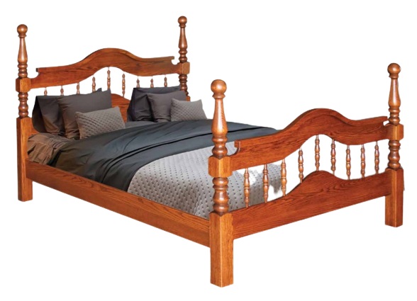 Crown Spindle Bed