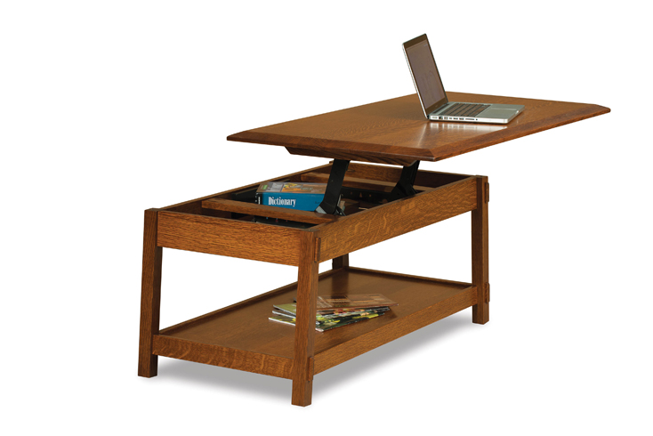 Colbran Open Lift Top Coffee Table with Counterweight