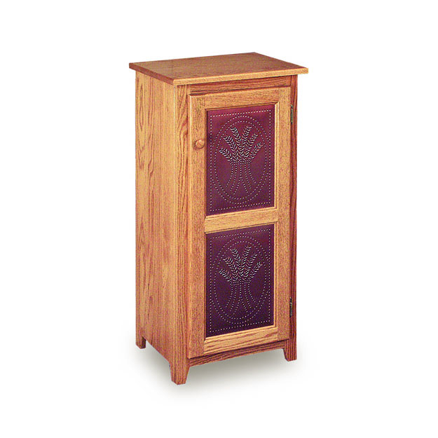 Classic 18\" Pie Safe with Metal Inserts Door