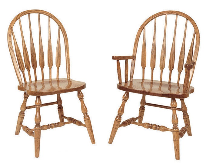 Low Feather Dining Chair