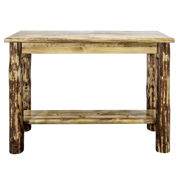 Glacier Country Console Table with Shelf