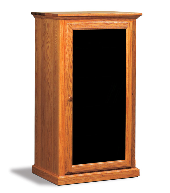 Classic Solid Wood Stereo Cabinet | Wooden Audio Cabinet