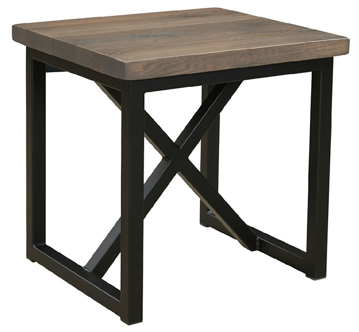 Boat Wood End Table