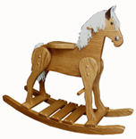 Amish Wooden Rocking Horses | Handmade Rocking Horses