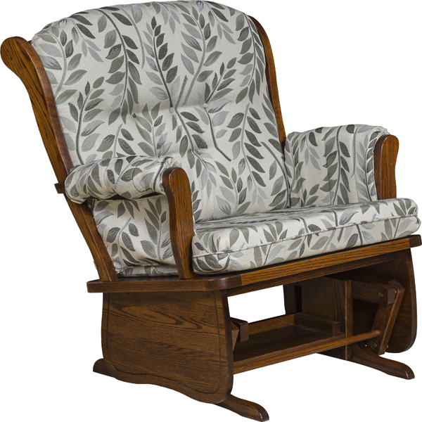 Swan Back Chair & A Half Glider